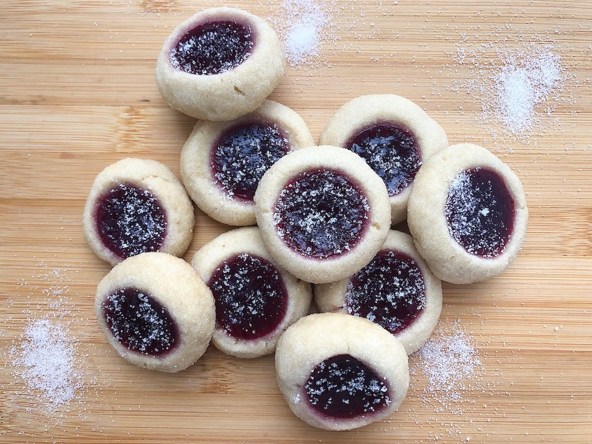 Thumbprint Cookies with Jam Recipe