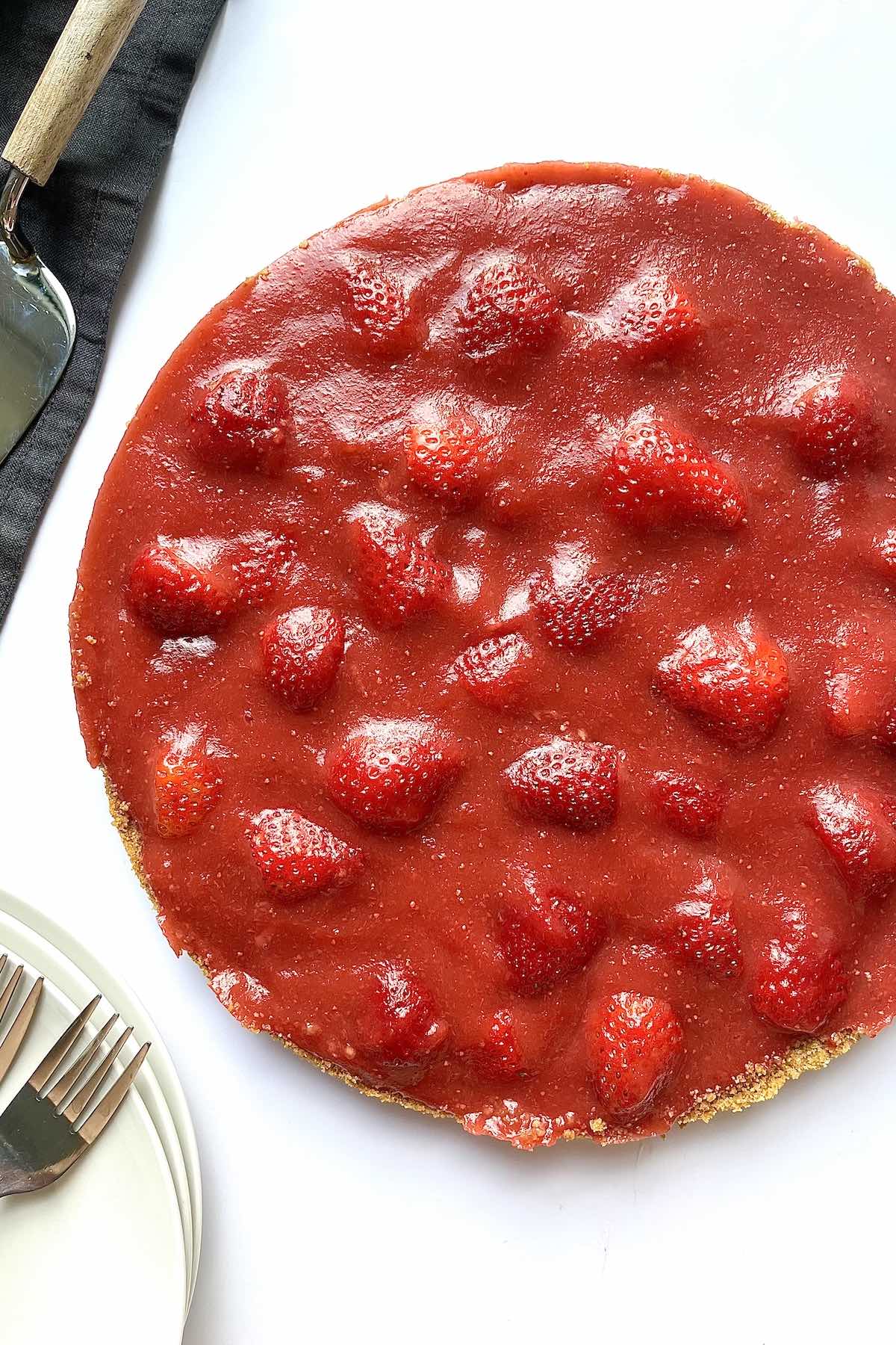 Strawberry Pie With Graham Cracker Crust 