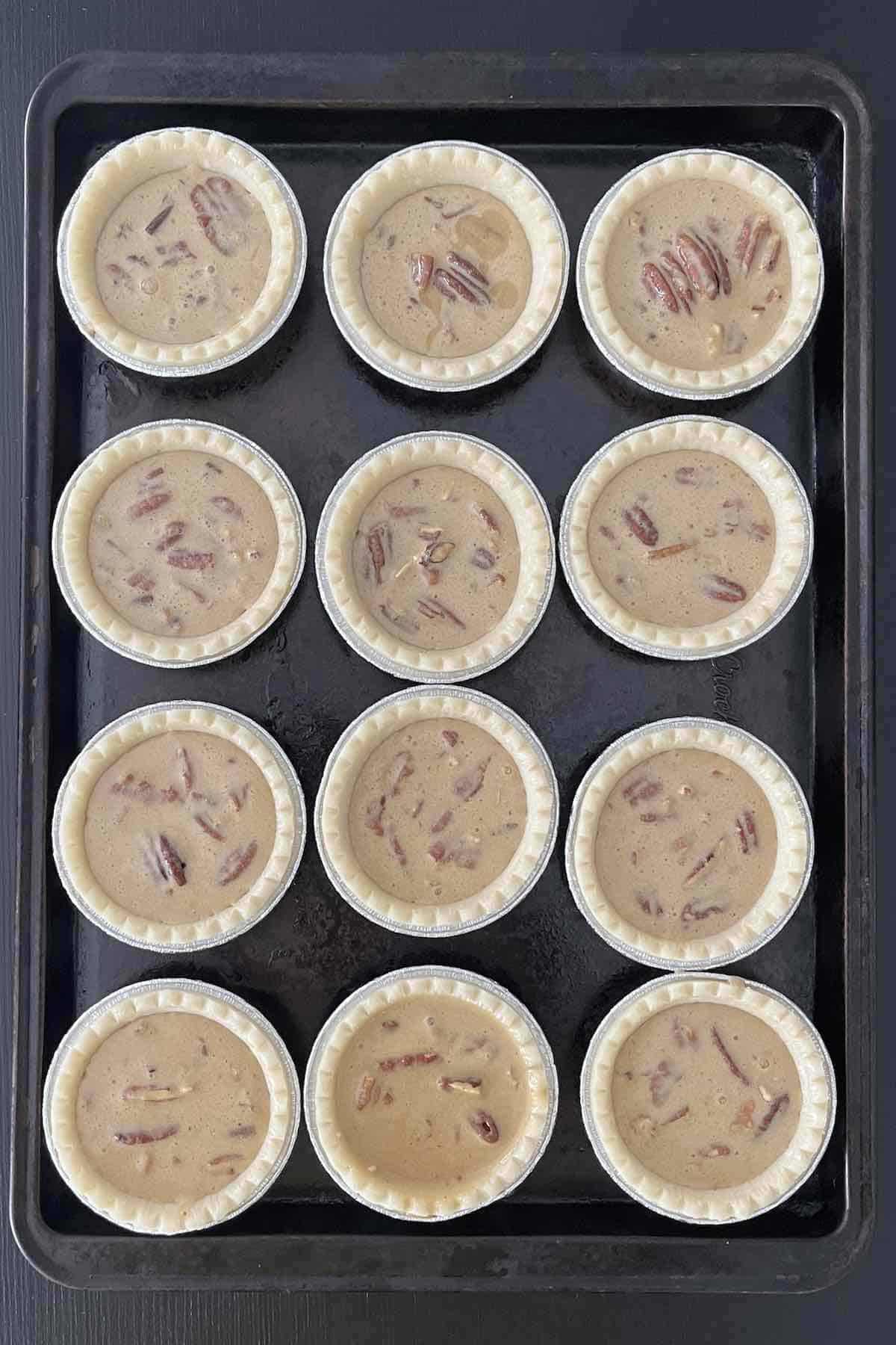 Easy Pecan Butter Tarts