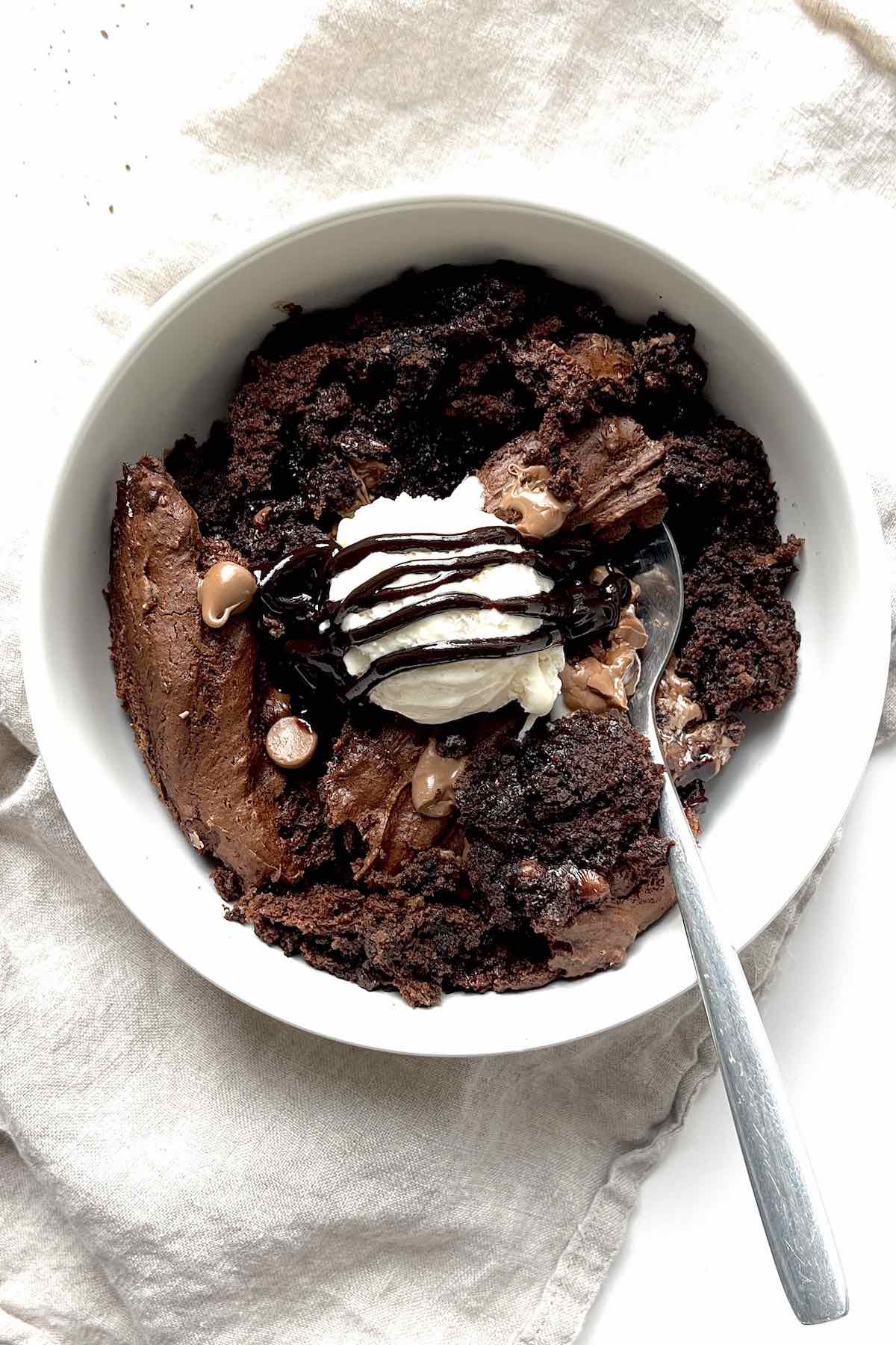 4 Ingredient Chocolate Pudding Dump Cake